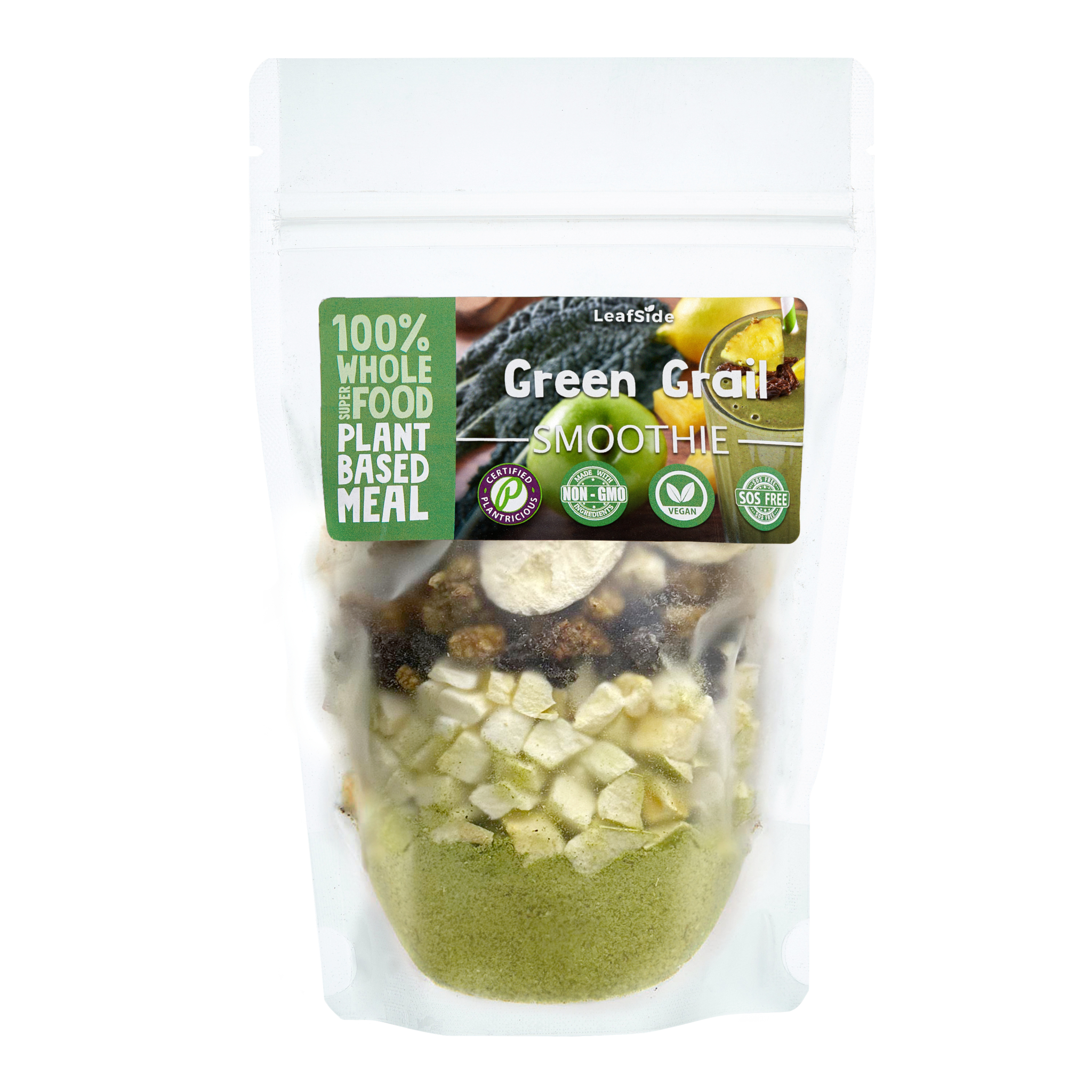 Green Grail Smoothie - LeafSide