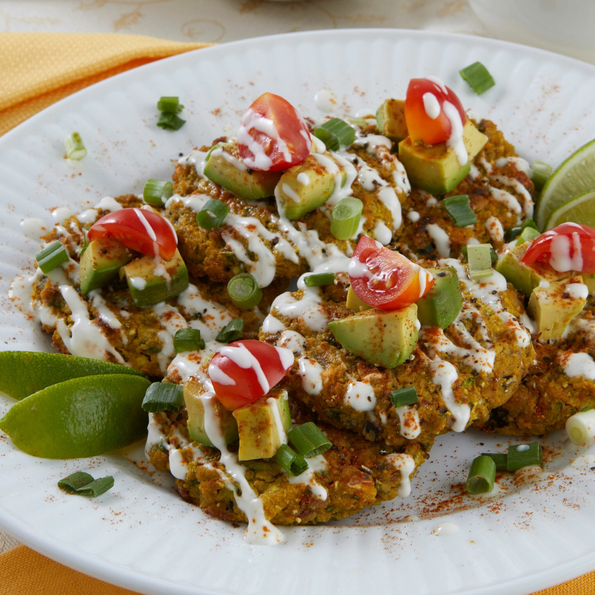 Baked Crispy Corn Cakes - LeafSide