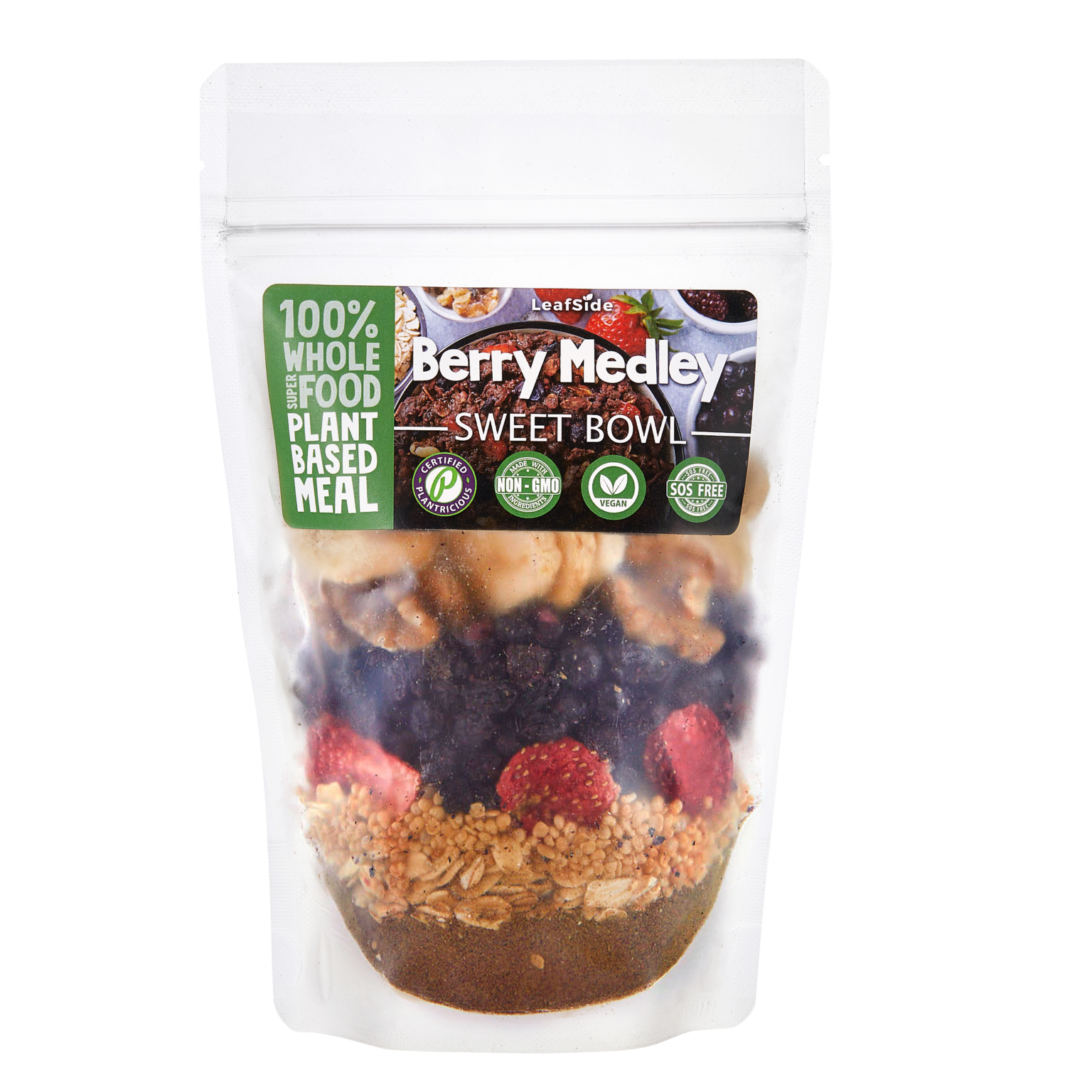 Berry Medley Sweet-Bowl - LeafSide